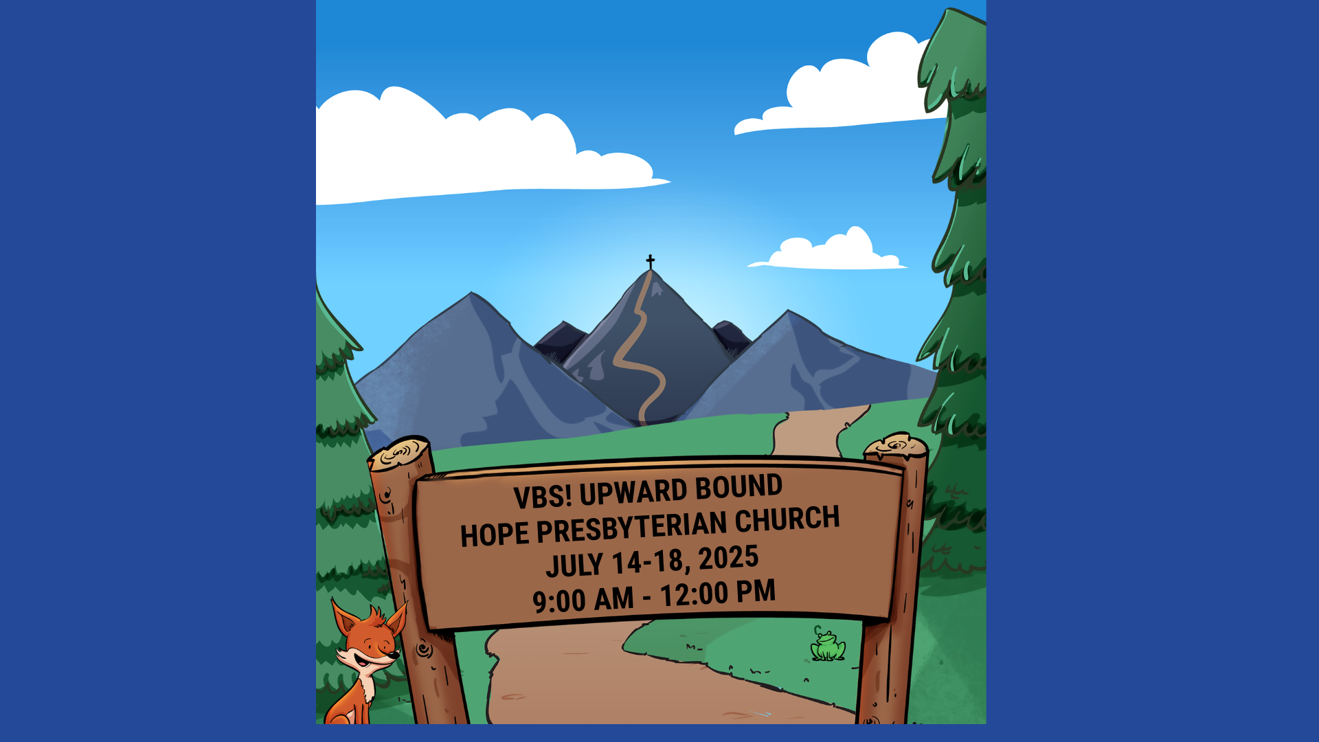 VBS Registration - Upward Bound! - Hope Presbyterian Church